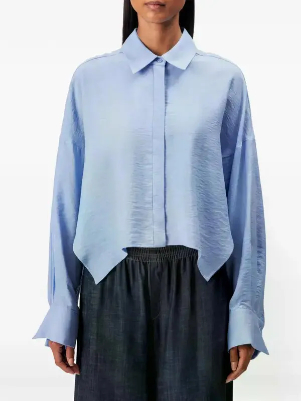 DRYKORN Oshia Asymmetric-hem Shirt