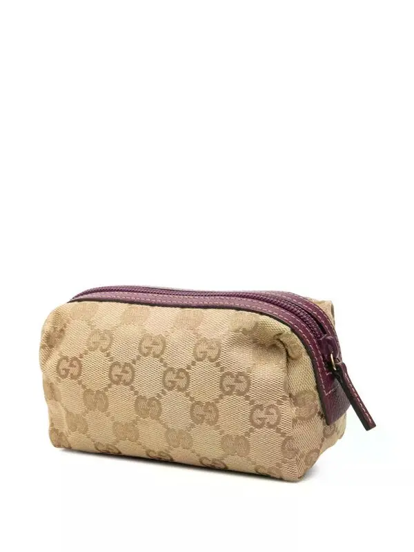 Gucci 2000-2015 Gg Canvas Cosmetic Pouch