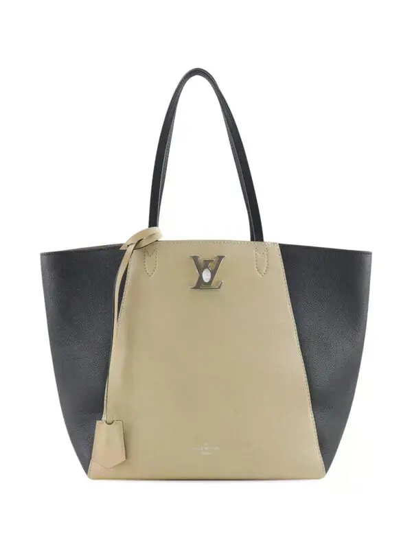 LOUIS VUITTON Lockme Cabas Tote Bag - Neutrals