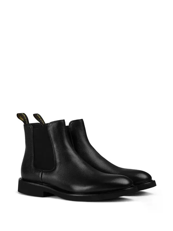 DOUCAL'S Tumbled Leather Chelsea Boots
