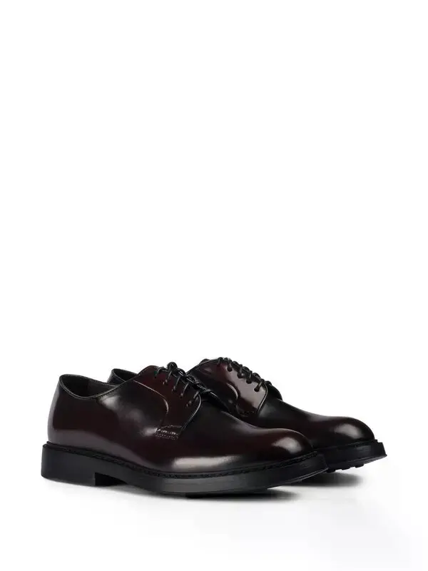 DOUCAL'S Lace-up Leather Derby Shoes