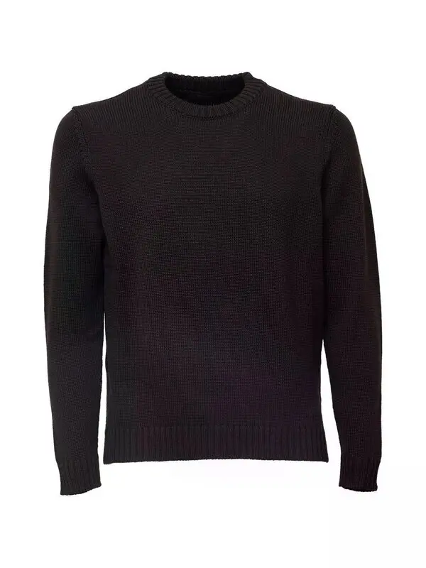 ZANONE Ribbed-knit Crew-neck Sweater