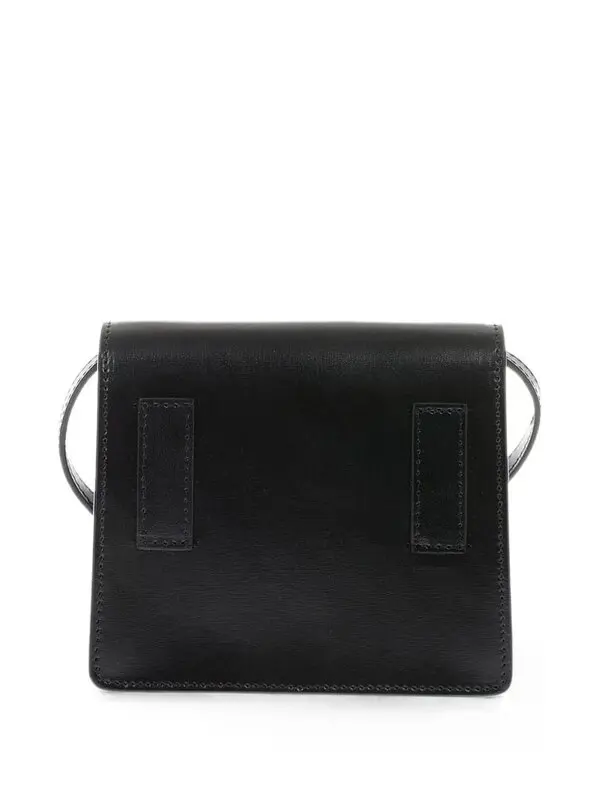 Off-White Leather Jitney 0.7 Mini Crossbody Bag