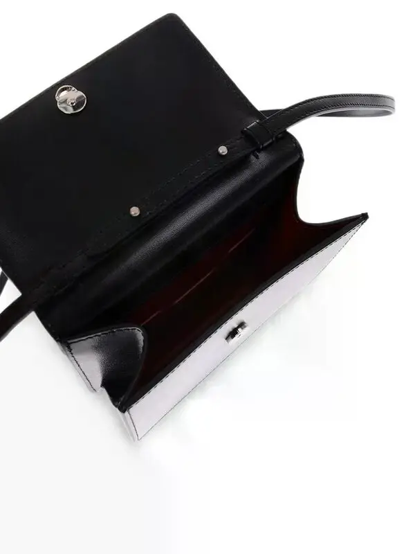 Off-White Leather Jitney 0.7 Mini Crossbody Bag