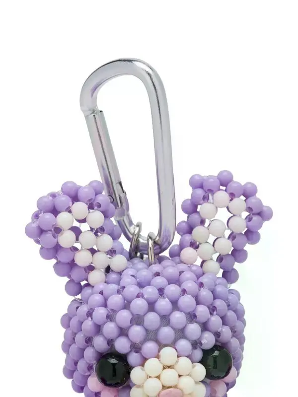 CHOPOVA LOWENA Sad Jerboa Beaded Keyring