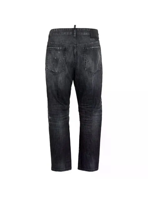 Dsquared2 Twisted Bow-leg Jeans