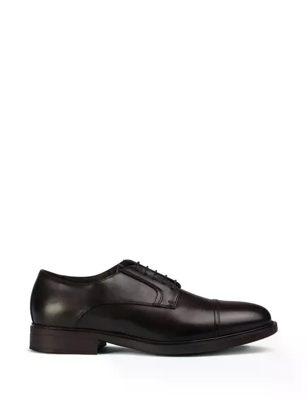 DOUCAL'S Cap Toe Lace-up Derby Shoes