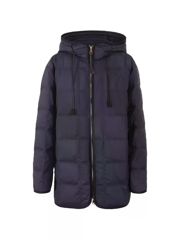 Moncler Cygnet Hooded Short Down Jacket