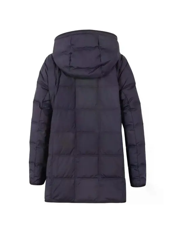 Moncler Cygnet Hooded Short Down Jacket
