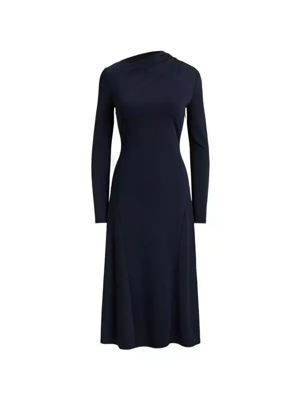 Ralph Lauren Yamilla Draped Midi Dress