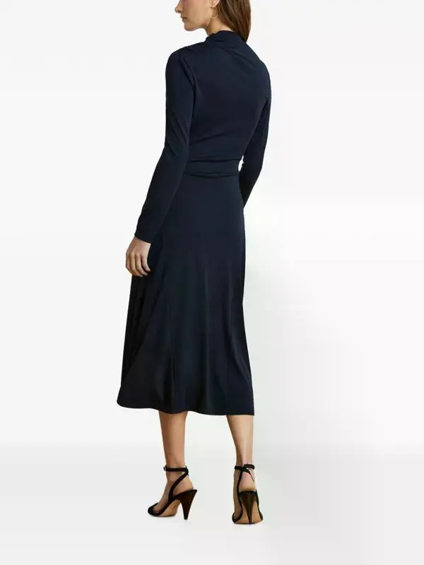 Ralph Lauren Yamilla Draped Midi Dress