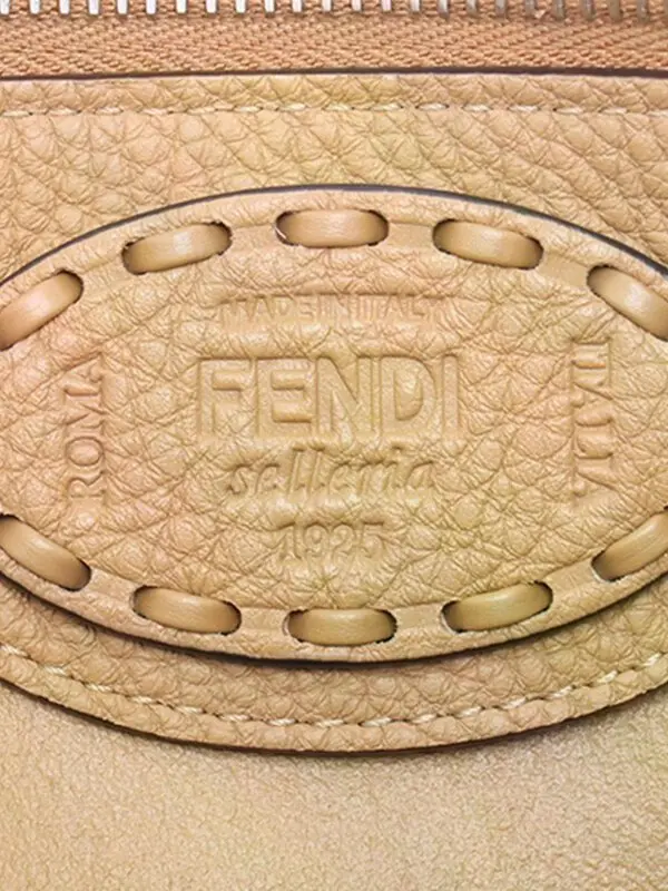 Fendi 2014-2026 Medium Leather Selleria The Way Satchel