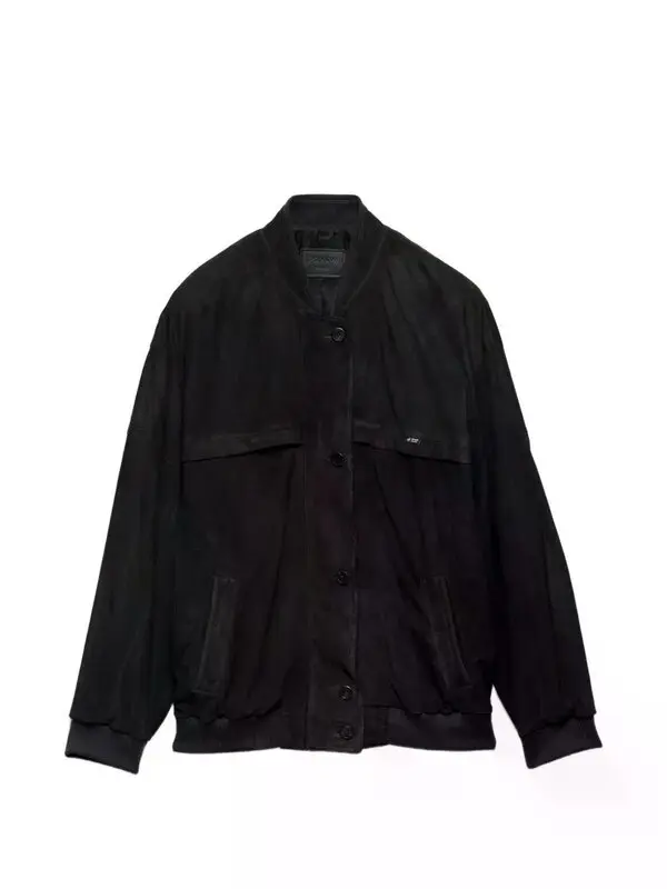 Prada Suede Blouson Jacket