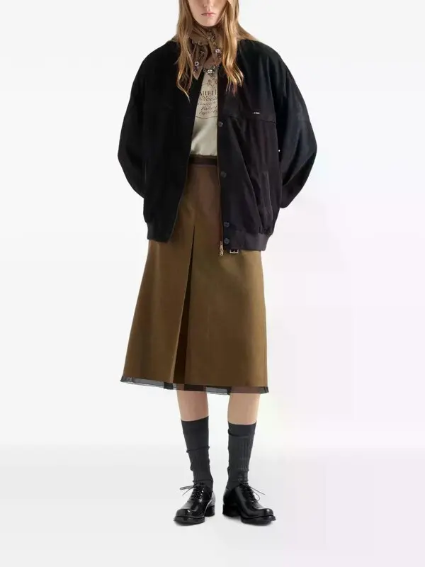 Prada Suede Blouson Jacket