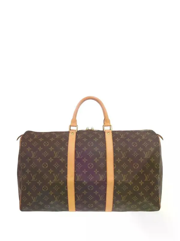 LOUIS VUITTON 2002 Monogram Keepall 50 Travel Bag