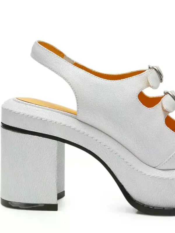 LILI CURIA Edie Buckled Platform Sandals