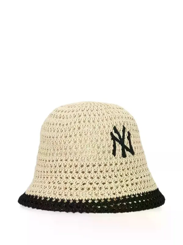 New Era Logo-embroidered Knitted Bucket Hat