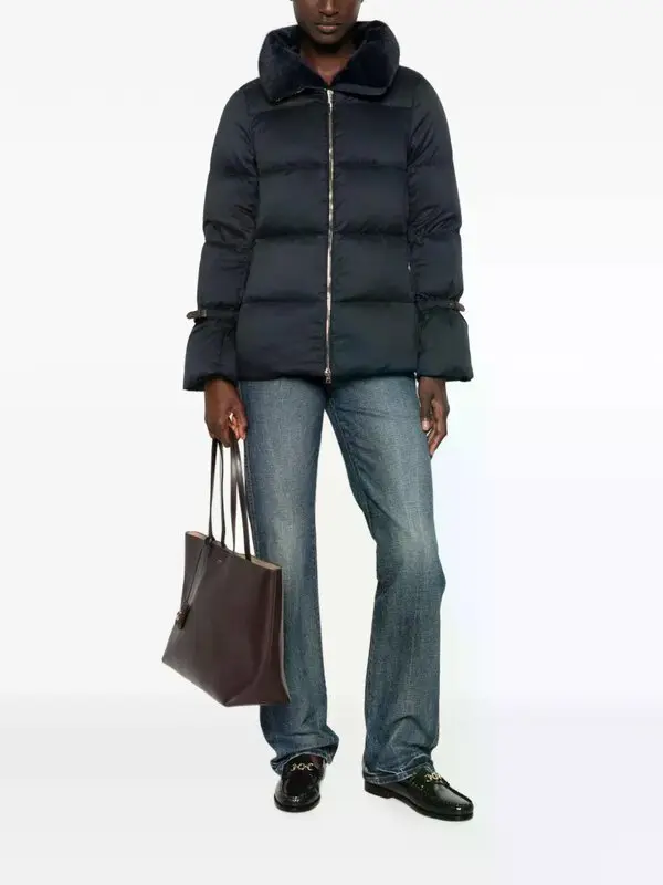 Herno Faux-fur Collar Padded Jacket