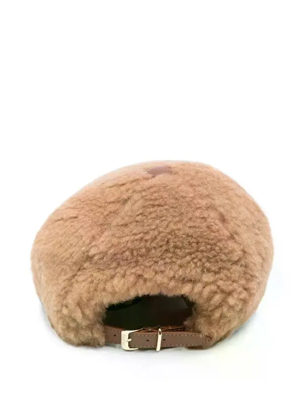 Max Mara Modico Teddy Baseball +cap - Neutrals