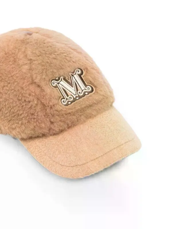 Max Mara Modico Teddy Baseball +cap