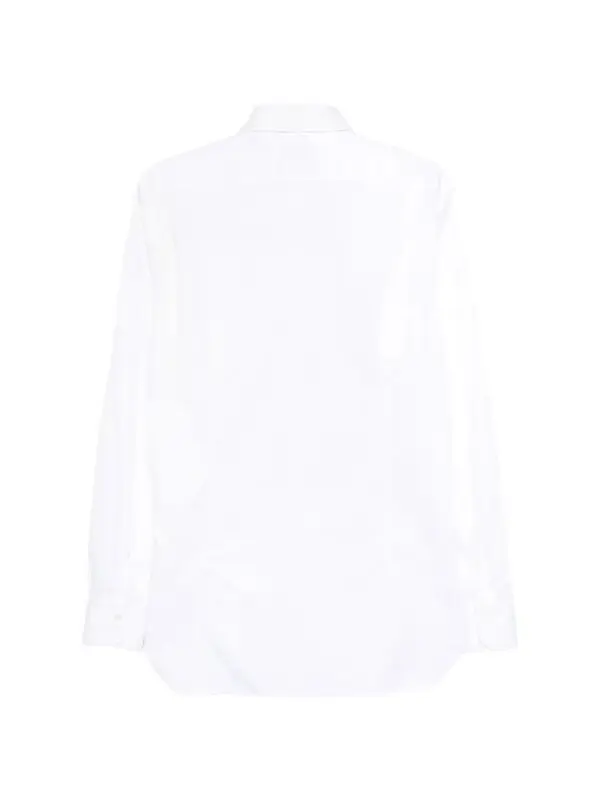 BARBA NAPOLI Spread-collar Shirt - White