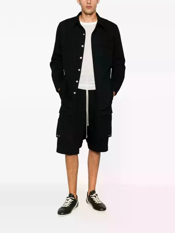 Rick Owens Drop-crotch Cargo Shorts