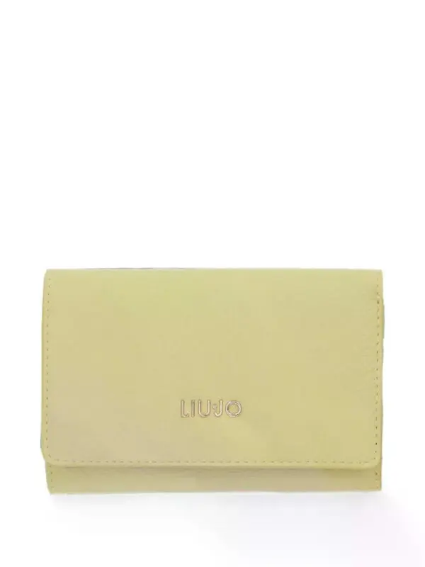 Liu Jo Pebbled-effect Trifold Wallet