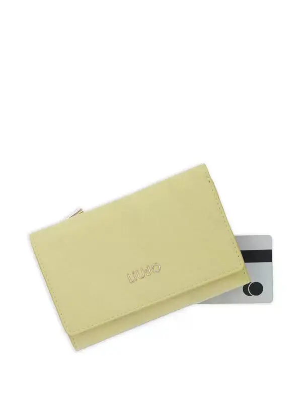 Liu Jo Pebbled-effect Trifold Wallet