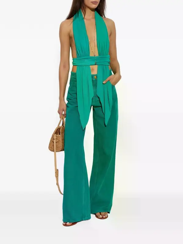 Christopher Esber Draped Halterneck Top