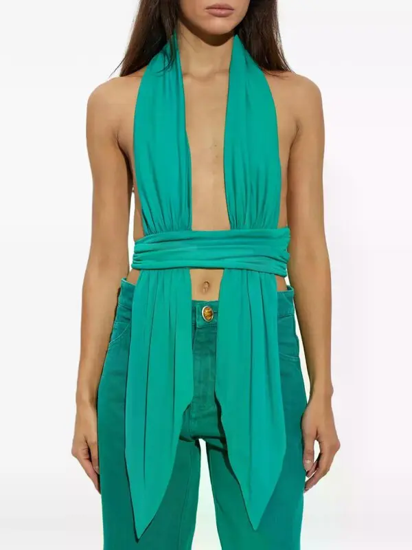 Christopher Esber Draped Halterneck Top