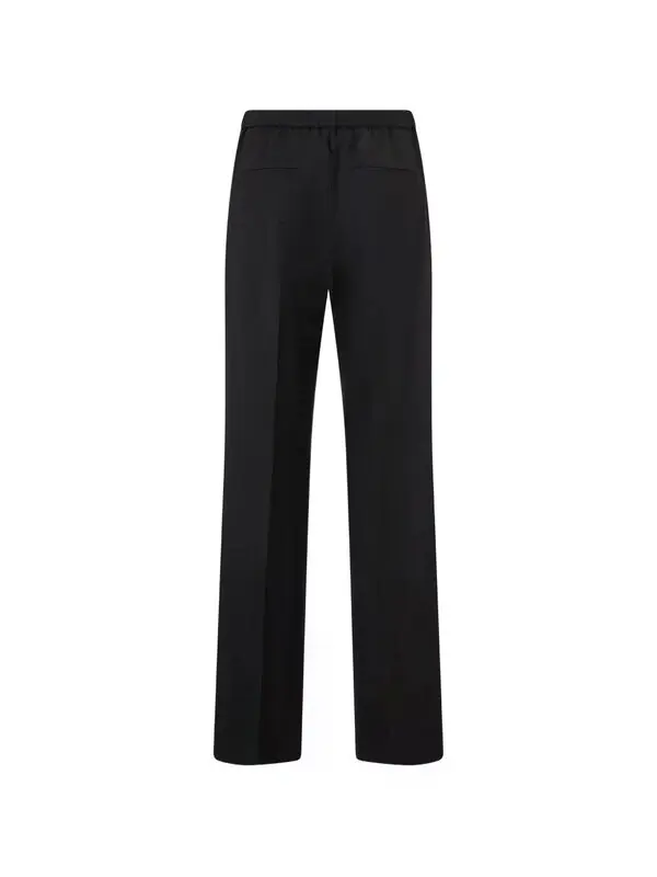 Peserico Pressed-crease Elasticated-waist Trousers