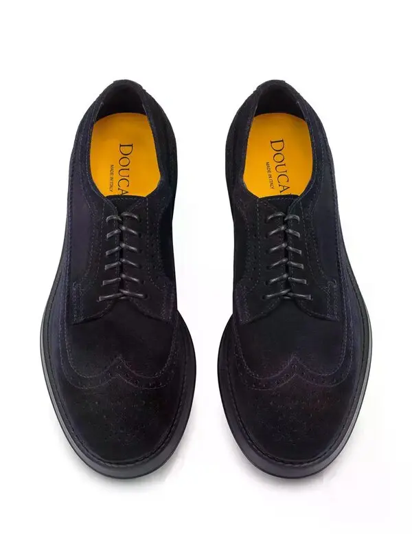 DOUCAL'S Suede Brogue Derby Shoes