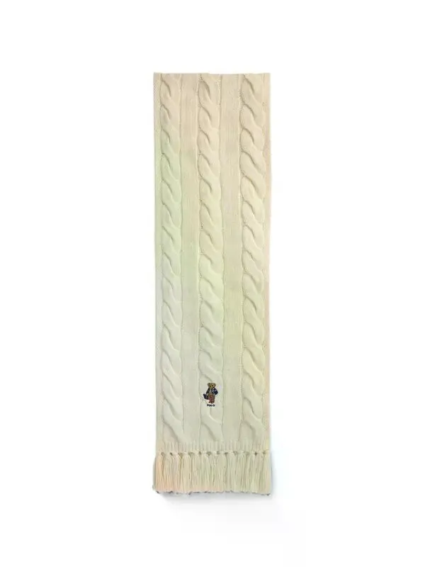 Polo Ralph Lauren Polo Bear Cable-knit Scarf