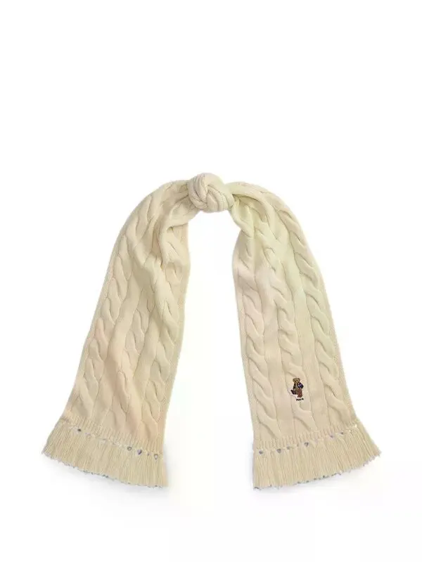 Polo Ralph Lauren Polo Bear Cable-knit Scarf