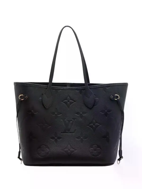LOUIS VUITTON Monogram Giant Empreinte Neverfull Mm Tote Bag