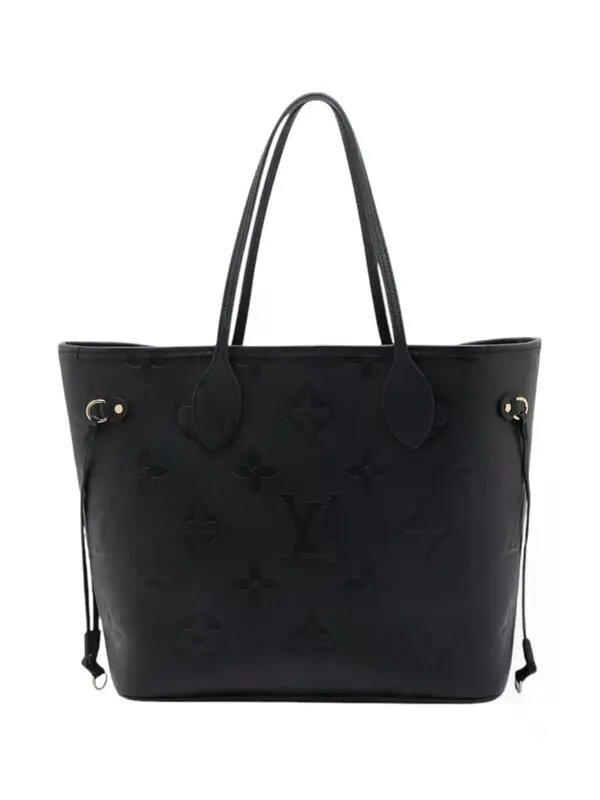 LOUIS VUITTON Monogram Giant Empreinte Neverfull Mm Tote Bag