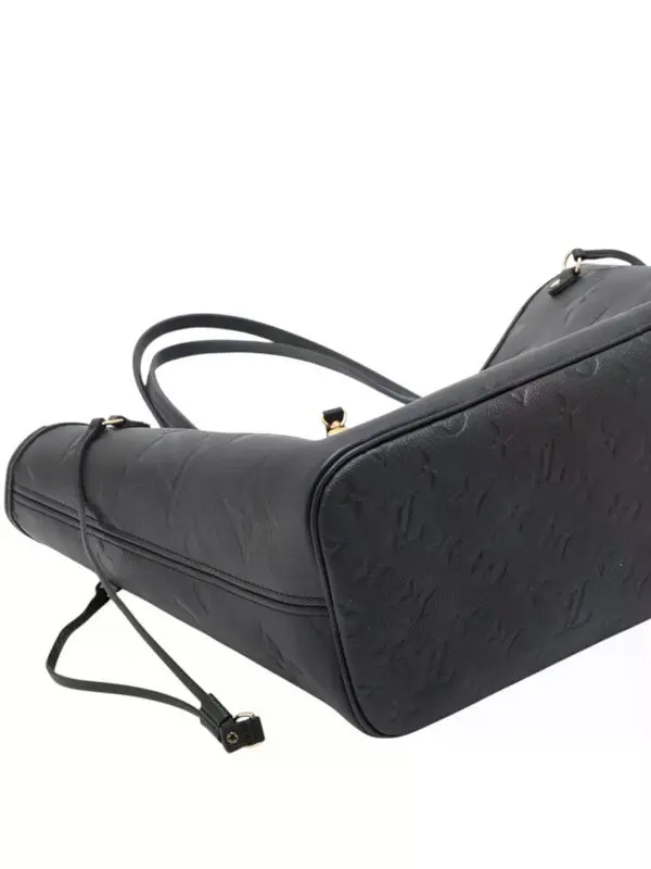 LOUIS VUITTON Monogram Giant Empreinte Neverfull Mm Tote Bag