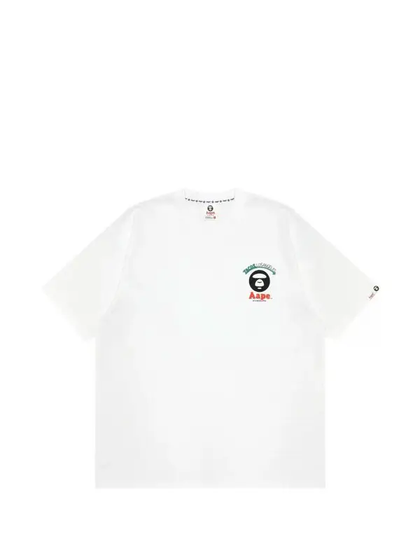 AAPE BY *A BATHING APE X Jun Oson Moonface T-shirt