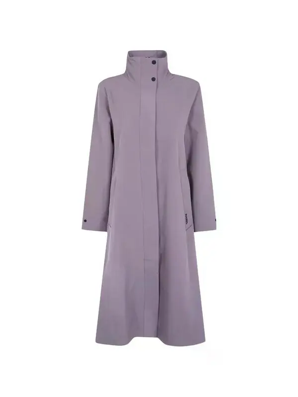 Rains Logo-print Hooded Coat