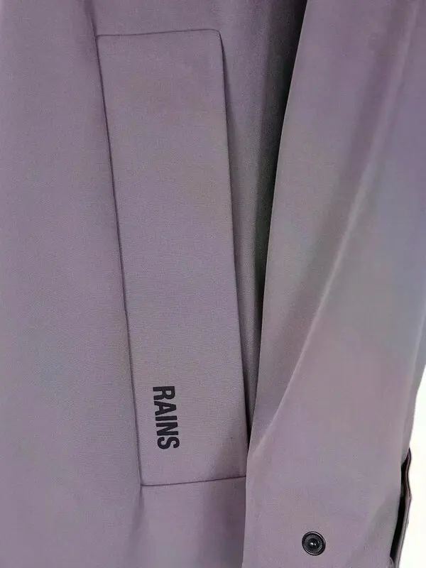 Rains Logo-print Hooded Coat