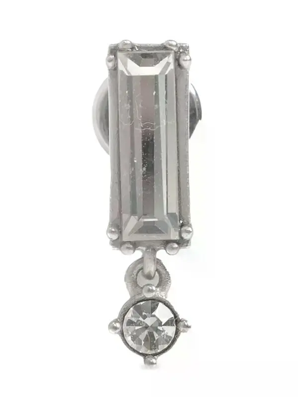JIL SANDER Crystal-embellished Drop Earrings