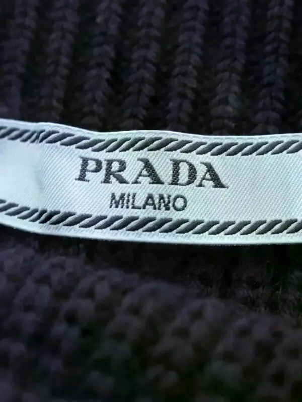 Prada Knit Pocket Mini Skirt