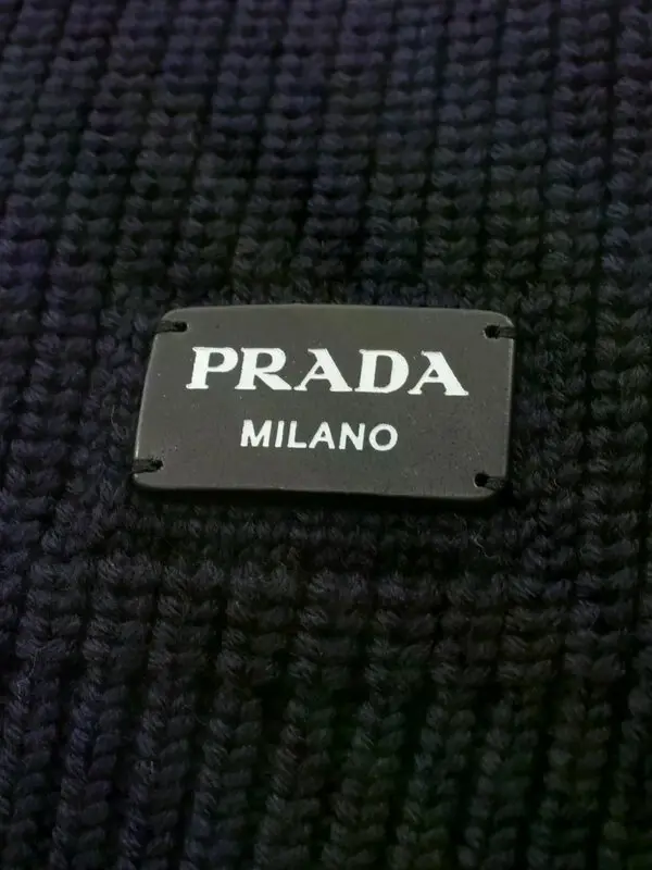 Prada Knit Pocket Mini Skirt