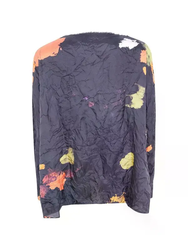 DANIELA GREGIS Crinkled-silk Blouse