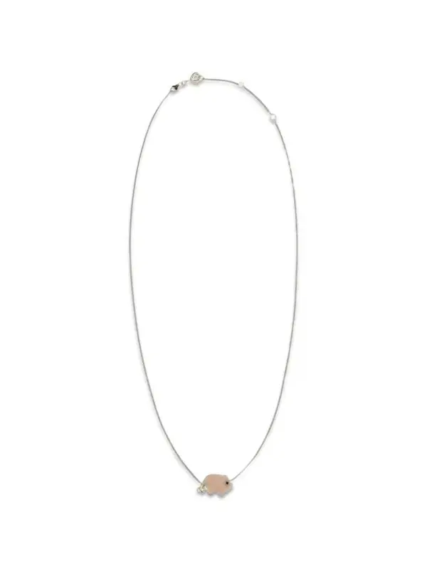 ALIITA 9k Yellow Piggy Pendant Necklace