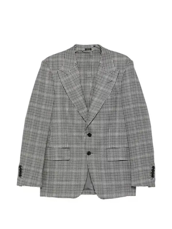 TOM FORD Shelton Button-up Blazer - Black