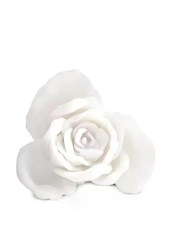 LA MANSO Floral Detail Ring - White