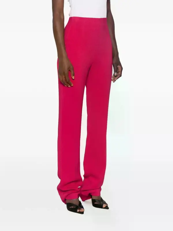Valentino Garavani High-waisted Straight-leg Trousers