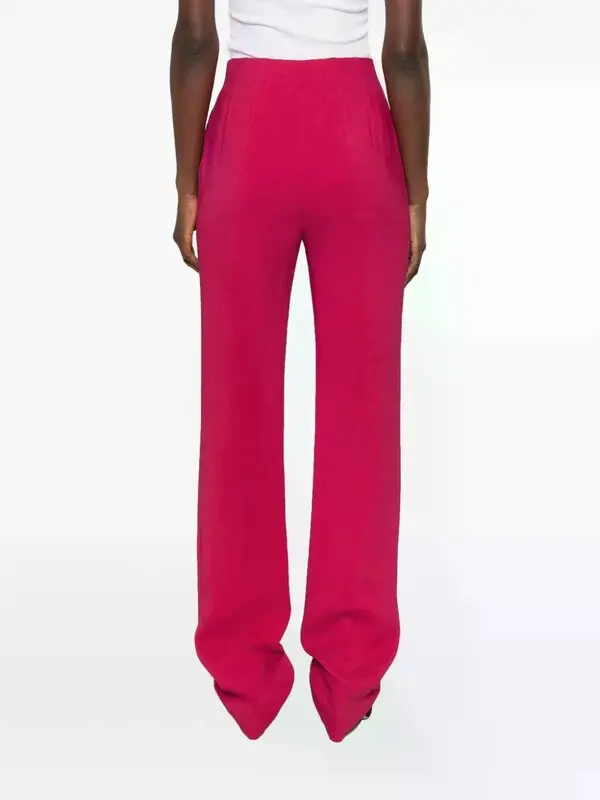 Valentino Garavani High-waisted Straight-leg Trousers