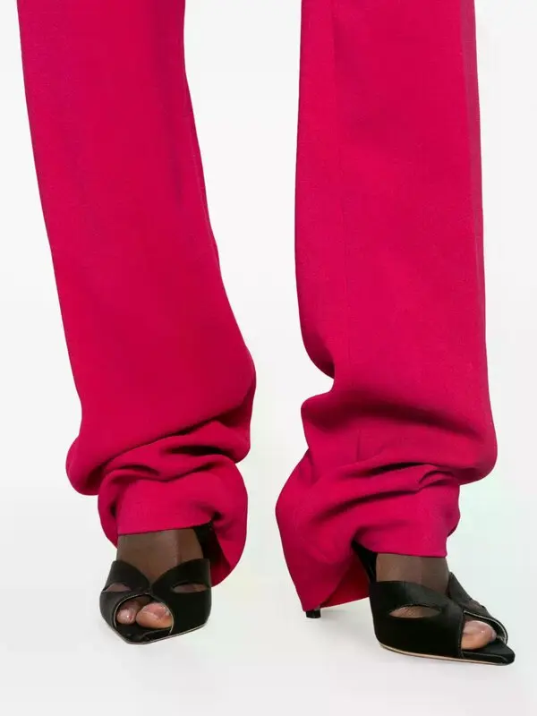 Valentino Garavani High-waisted Straight-leg Trousers